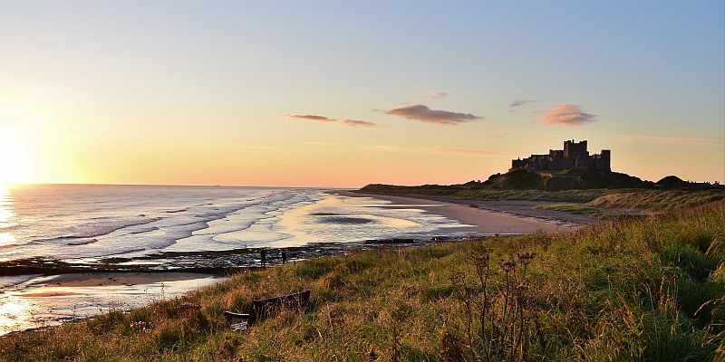 Bamburgh Beach - Northumberland Coast - North East UK Beach Guide