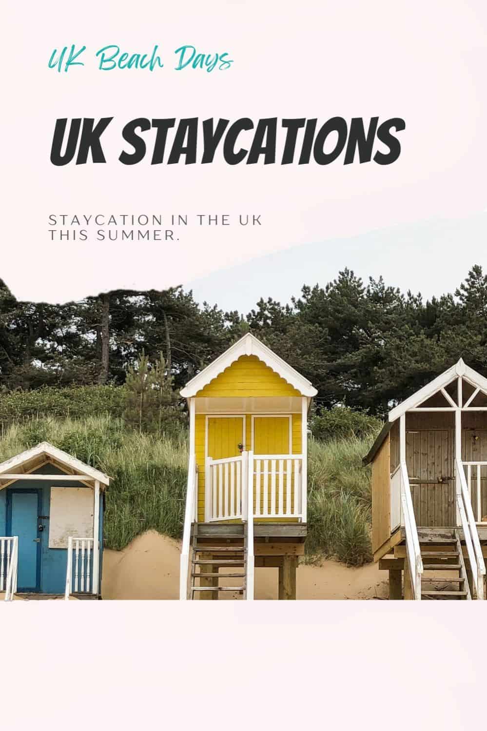 Beach Staycation - Spring Summer Holidays - UK Beach Days